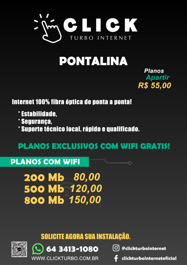 Planos de Internet - CLICK TURBO INTERNET: Conheça